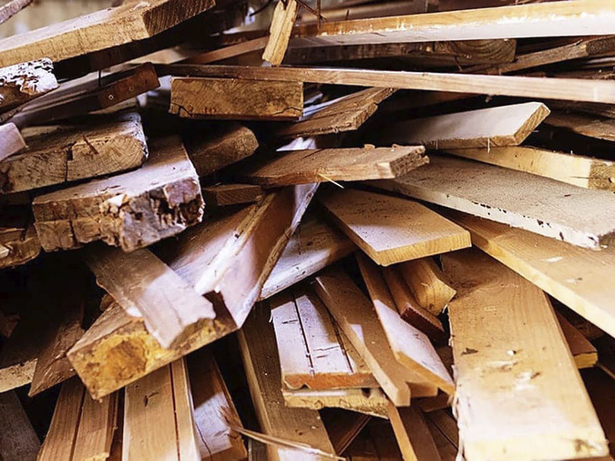 ¿Cómo se gestionan los residuos de madera en las grandes obras ...